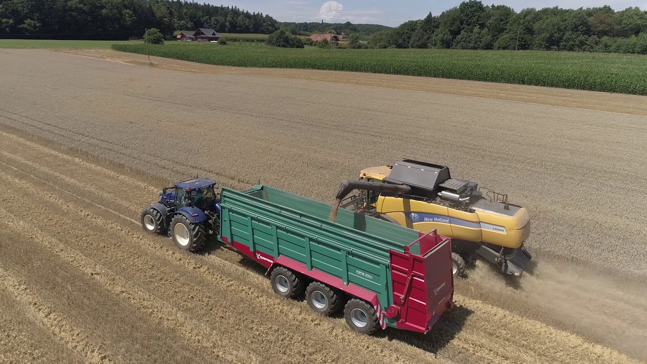 Farmtech Fortis 3000 + Durus 2000 x Klemenčič - YouTube