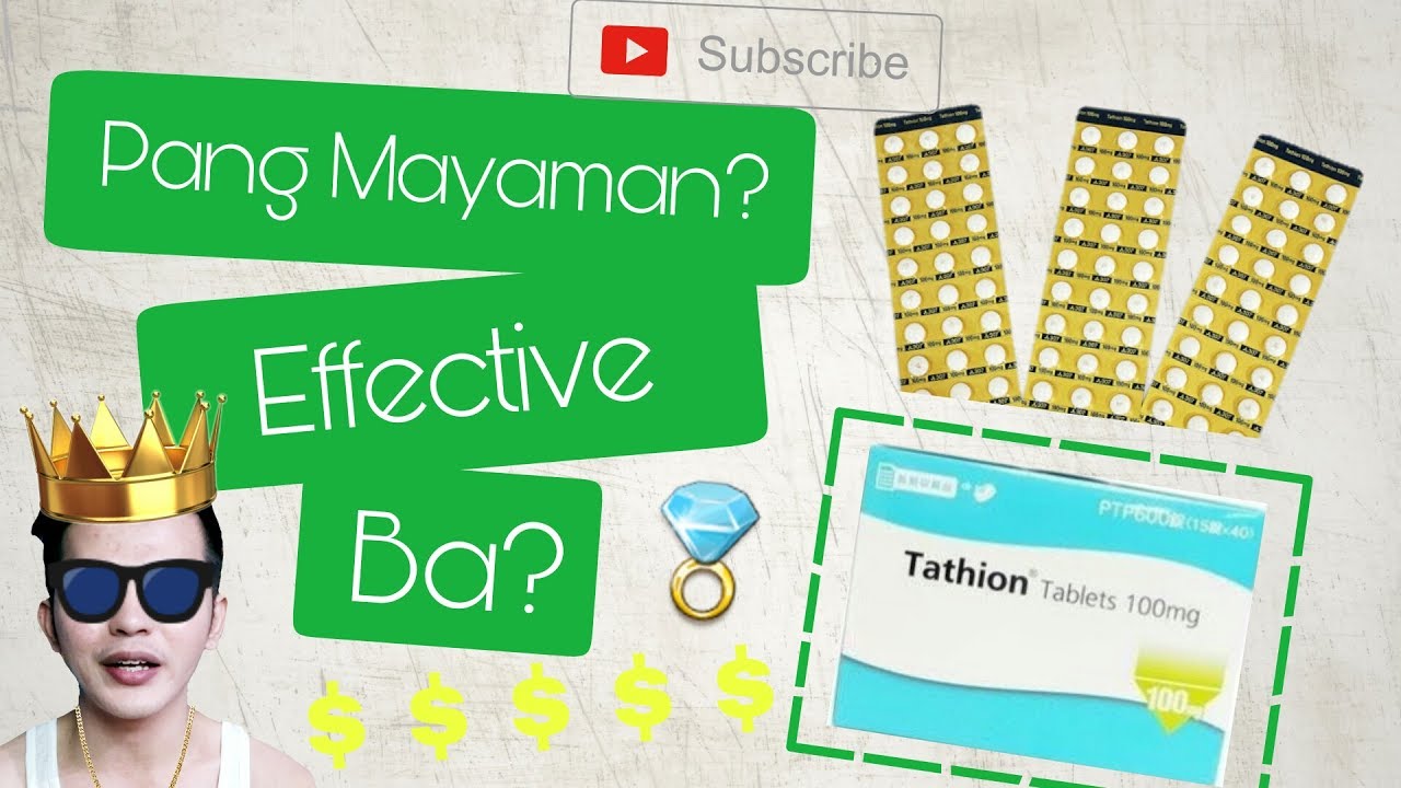 GLUTA na pang Mayaman? | Tathion 307 Glutathione Review 😄 - YouTube