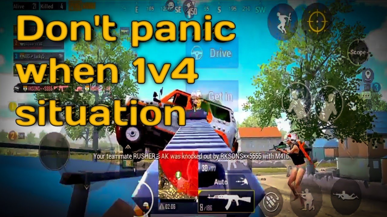 Fully GHAPA GHAP Situation | High ping | PUBG MOBILE - YouTube