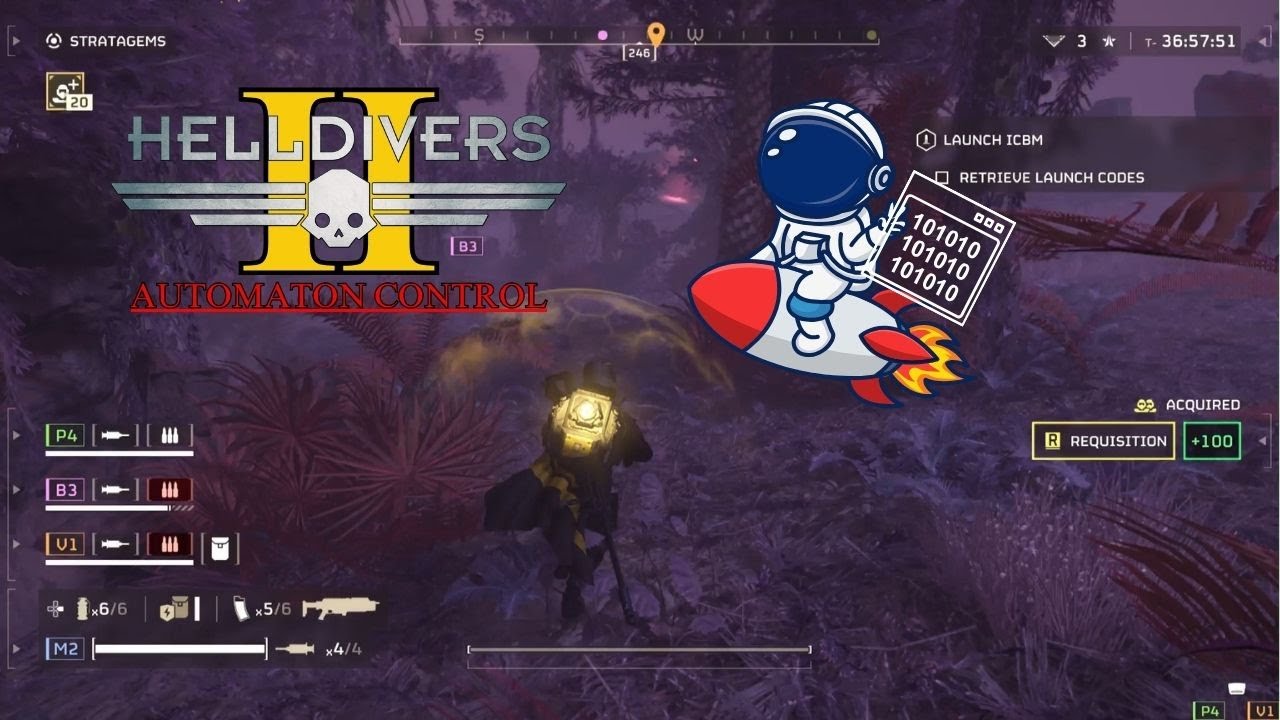 HELLDIVERS 2🚀| TIBIT MAJOR ORDER ICBM LAUNCH | PlayStation 5 Gameplay ...