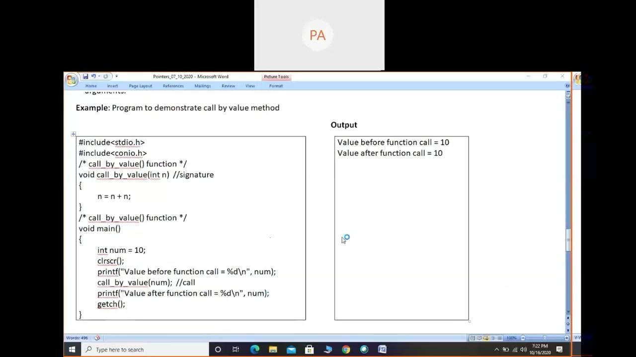 C Language Day 54 Pointers Part 1 - YouTube