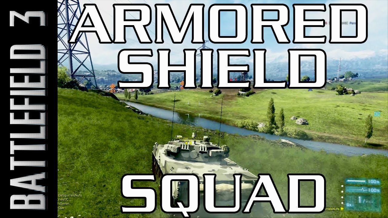 BF3 Armored Shield Squad (with Oshi, Fhrope, Stoney) - YouTube