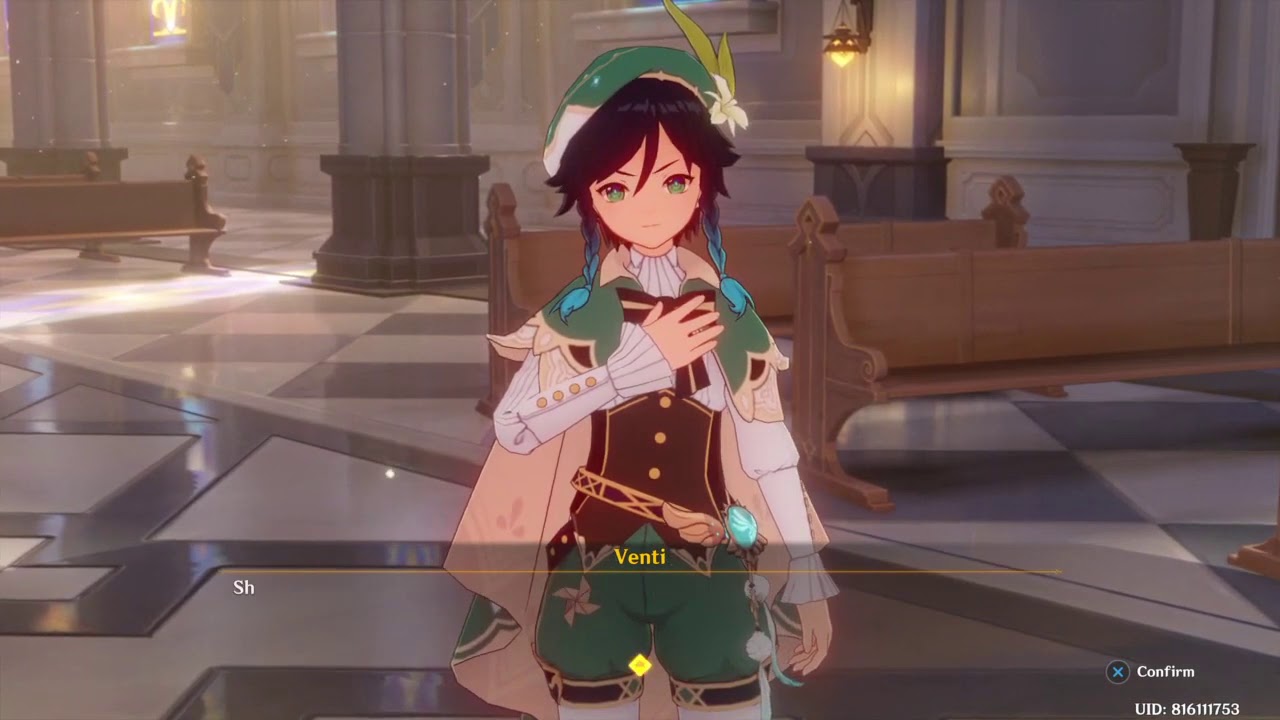 VENTI PICK-UP LINES Genshin Impact [CUTSCENE] - YouTube