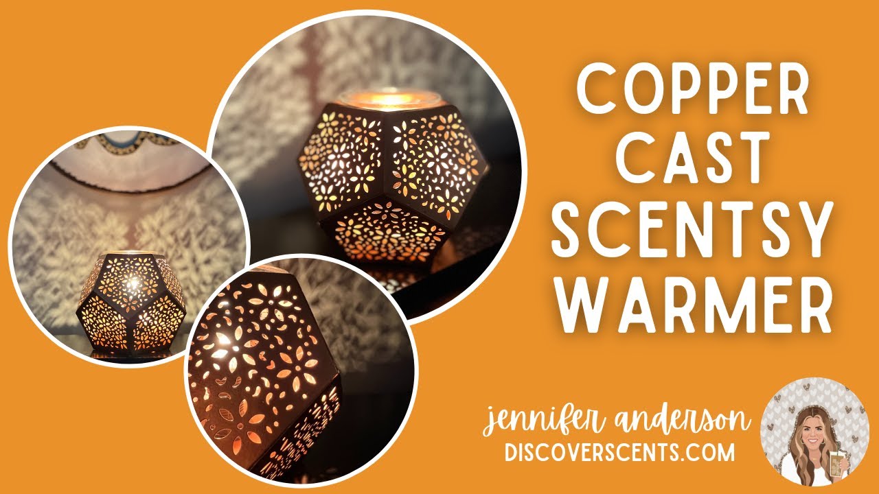 NEW Scentsy Warmer :: Copper Cast (Spring '22) - YouTube