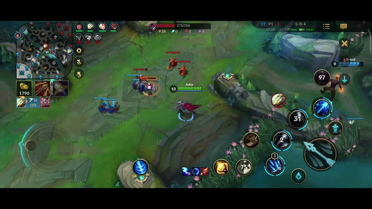 Regreso a Wild Rift una partida normal para comenzar - YouTube