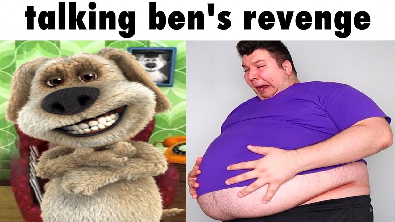 talking ben gets revenge on avocado - YouTube