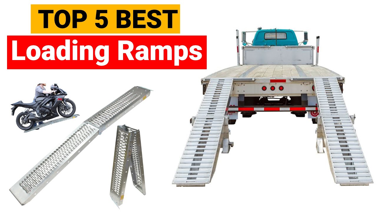 Top 5 Best Loading Ramps for Trucks and Bikes Buying Guide 🔥🔥🔥 - YouTube