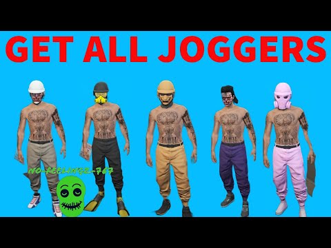 GTA5|ONLINE|HOW TO GET ALL COLORED JOGGERS IN GAME - EASIEST METHOD❗️ ❗️