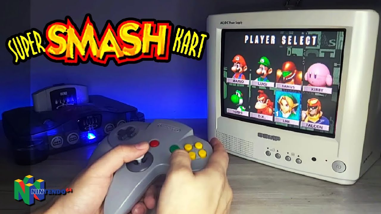 Super Smash Kart - Nintendo Ultra 64 Gameplay - YouTube