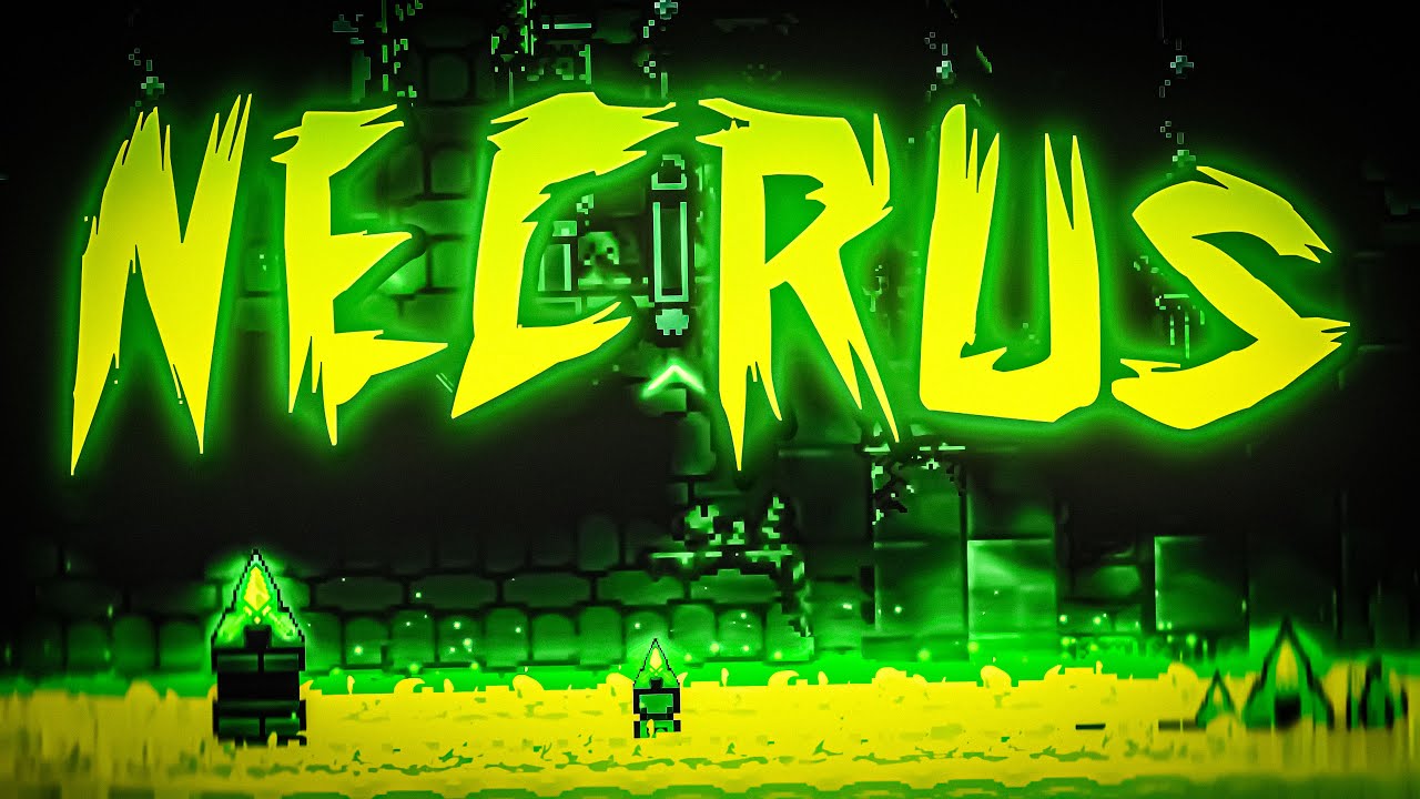Necrus (Demon) by Destriv (Me) [3 Coins] | Geometry Dash 2.2 - YouTube