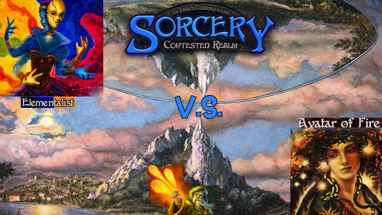 Sorcery TCG: Elementalist vs Avatar of Fire - YouTube
