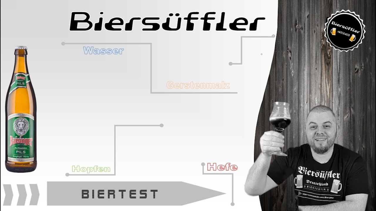 Baisinger Pils - Biertest - YouTube
