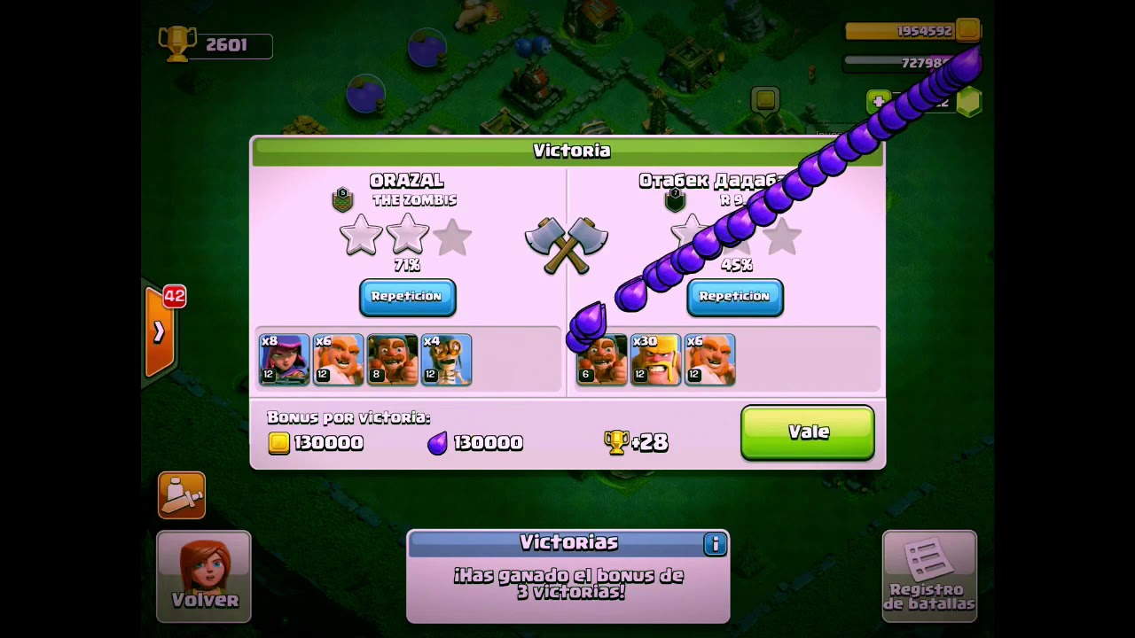 Clash of clan | aldea de constructor ya casi para ayuntamiento L7 - YouTube