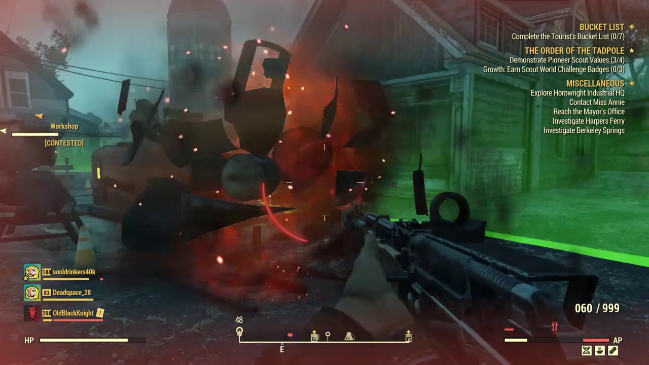 Fallout 76 PVP Courier/Elite team up!! - YouTube