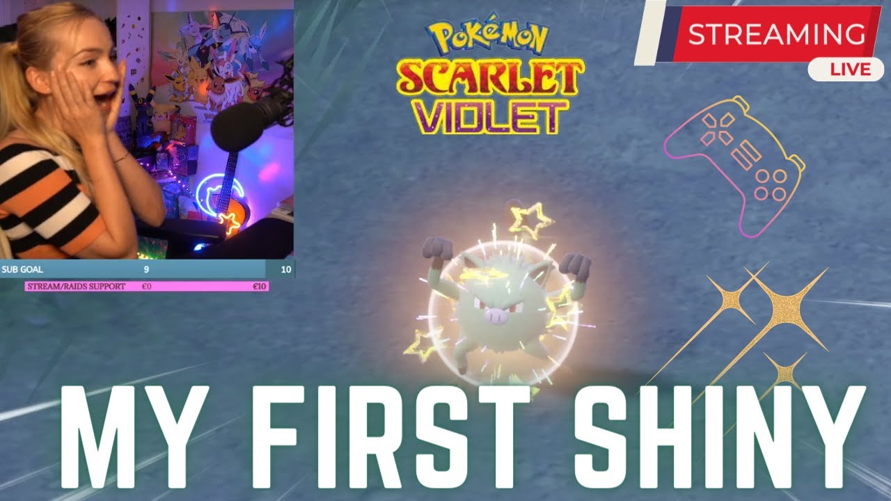 SHINY MANKEY in Pokemon Scarlet! - YouTube