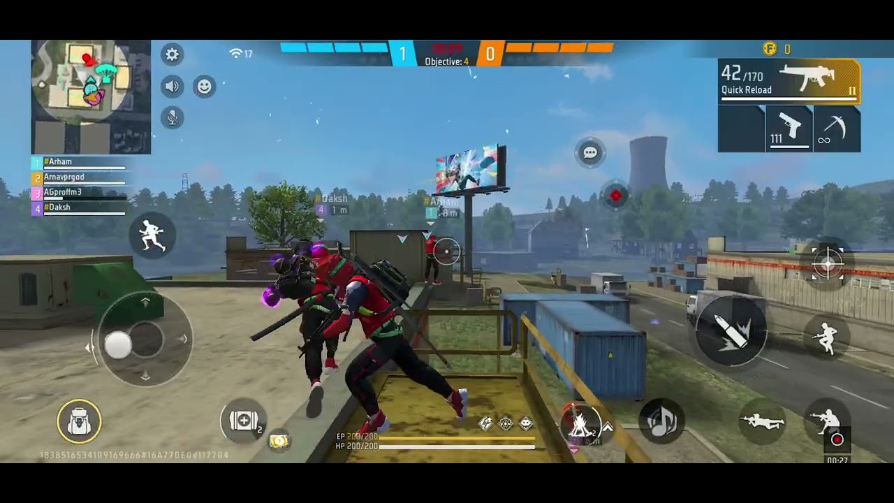 @Playing with my Friends @ Quntatm Ninja FF - YouTube