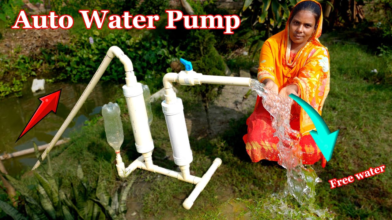 Amazing How to make free energy Water Pump | Auto Pump NO Electricity ...