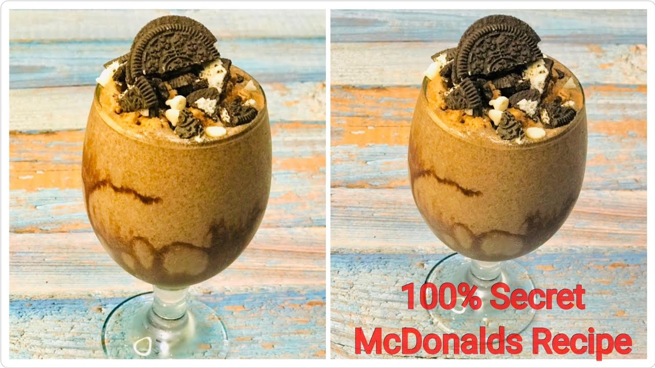 How to make McDonald's Oreo Shake || How to make Oreo Milkshake - YouTube