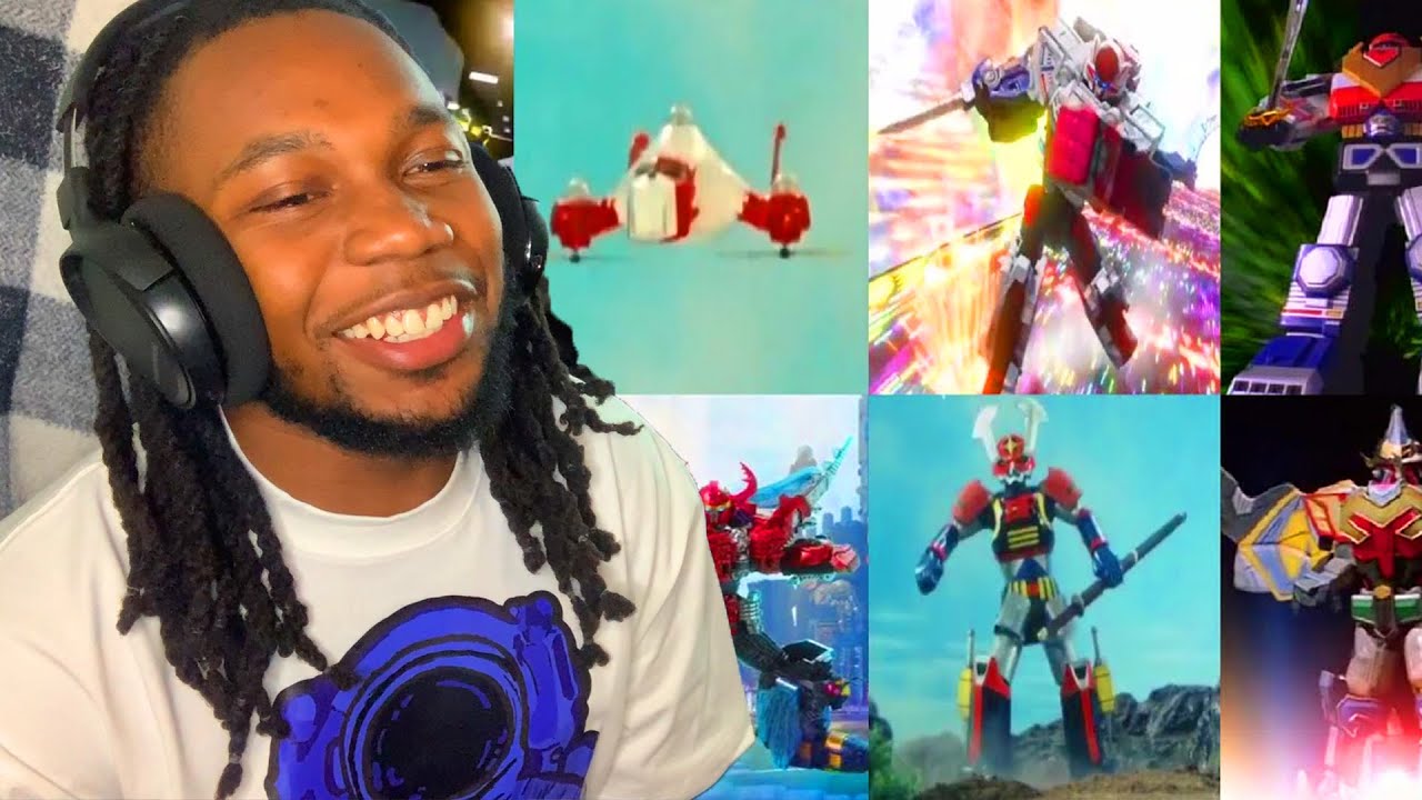 Super Sentai: All Main Mecha Gattai *REACTION* | Variblune ...