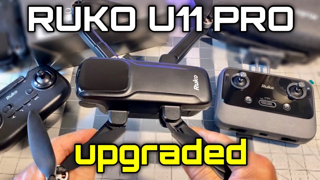 RUKO U11 Pro The Upgraded Version Full Review and Flight Test - YouTube