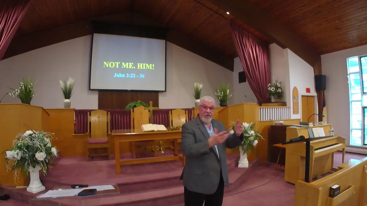 Not Me. Him! - First Baptist Church of Bedford 3/16/25 - YouTube