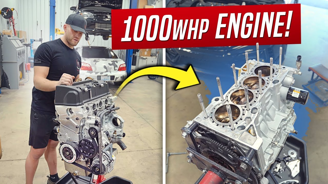TEARING DOWN THE 1000WHP K20 HONDA ENGINE! - YouTube