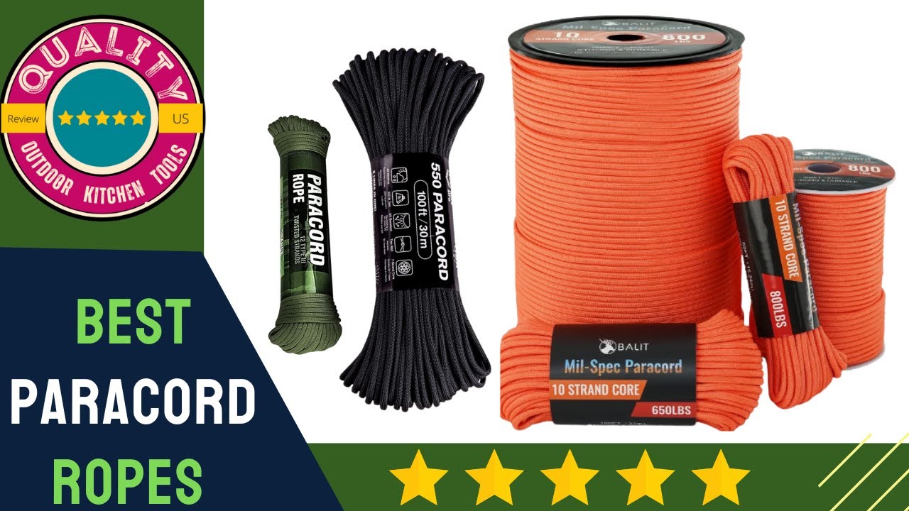 ️Top 5: Best Paracord Ropes "The Ultimate Guide to Choosing the Right ...