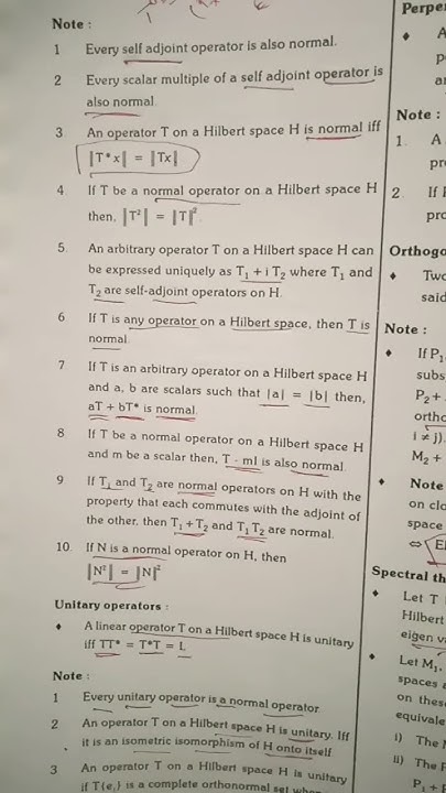 PG TRB MATHS |FUNCTIONAL ANALYSIS |IMPORTANT THEOREMS - YouTube