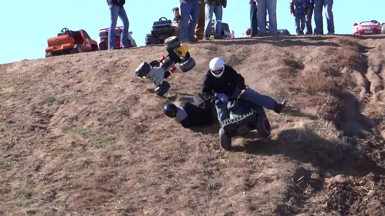 Big Wheel Down Hill Challenge - 2nd Run - YouTube