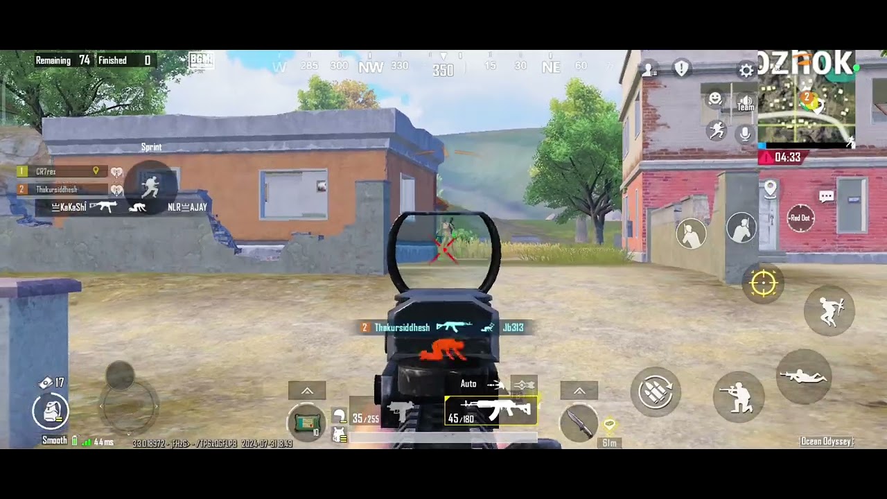 Intense match 1v1 rush mod on 😱🙄 - YouTube