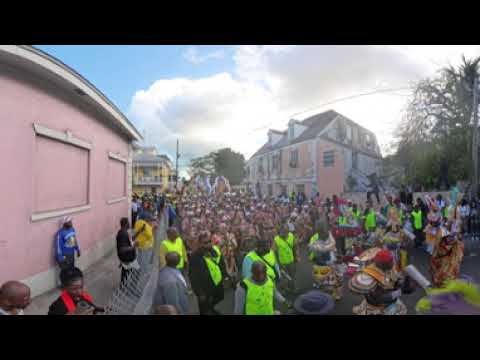 Junkanoo 360 - Saxons Shirley Street (New Years 2025) - YouTube
