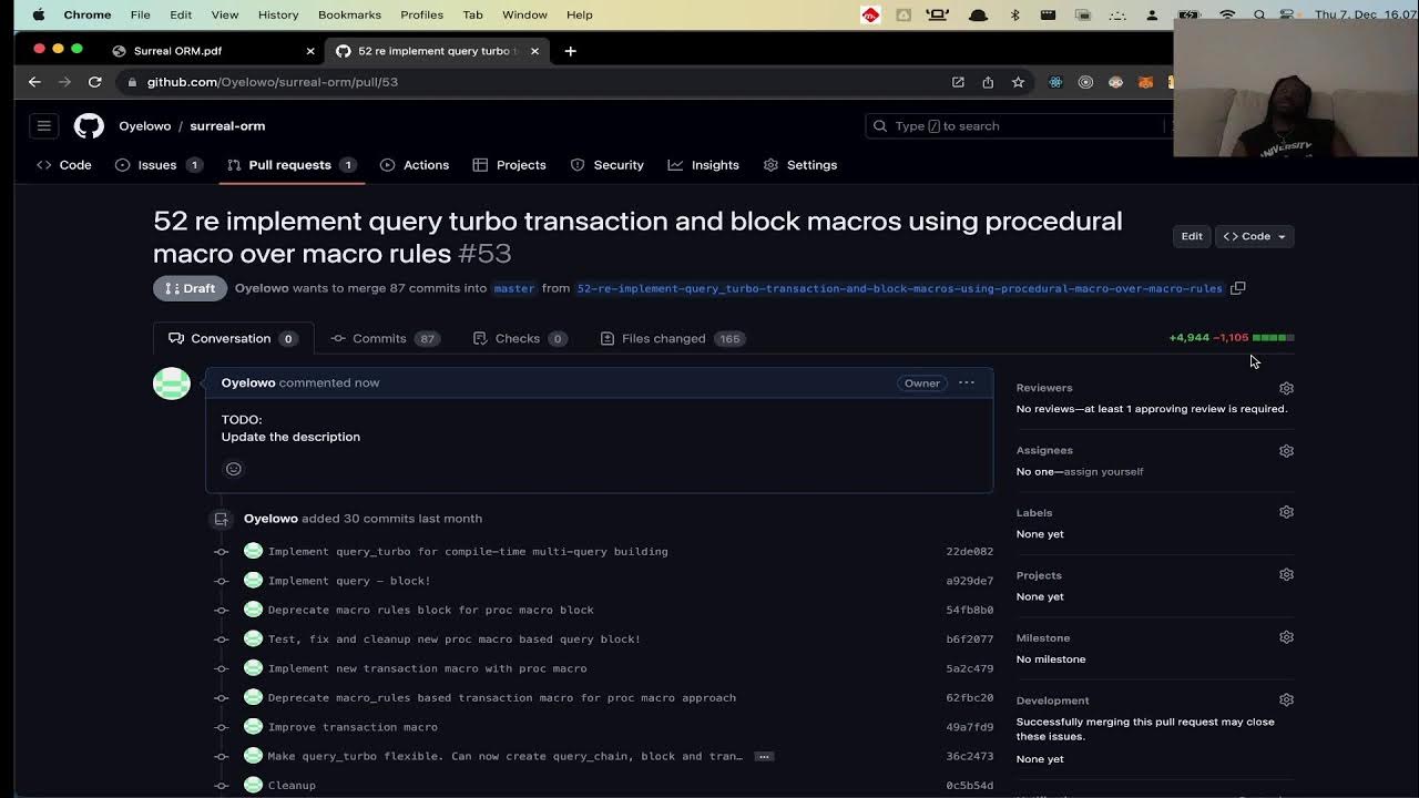 OSS: Rust, Metaprogramming, query builder, ORM and graph database Surrealdb - YouTube