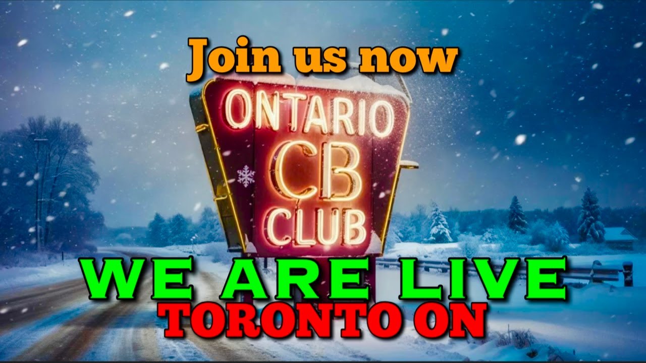 Ontario CB Club Going Live - YouTube