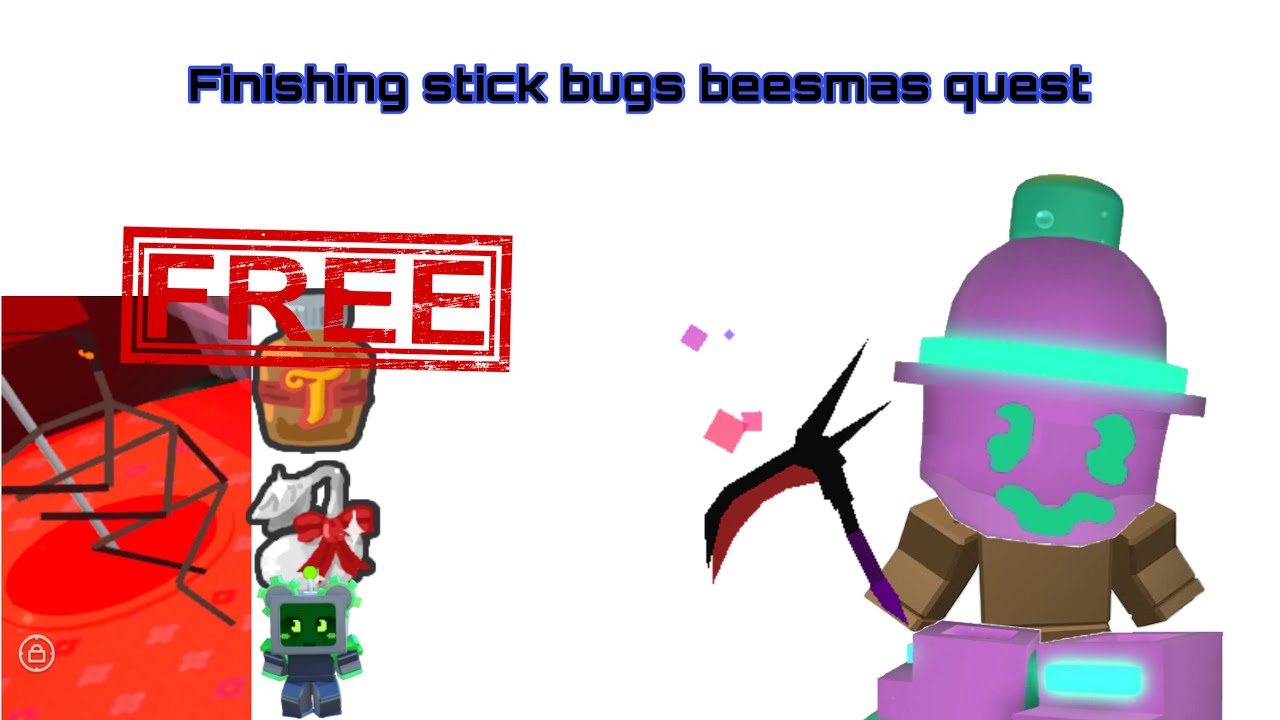 Finishing stick bugs beesmas quest in BSS (Season 1,Ep 3) - YouTube