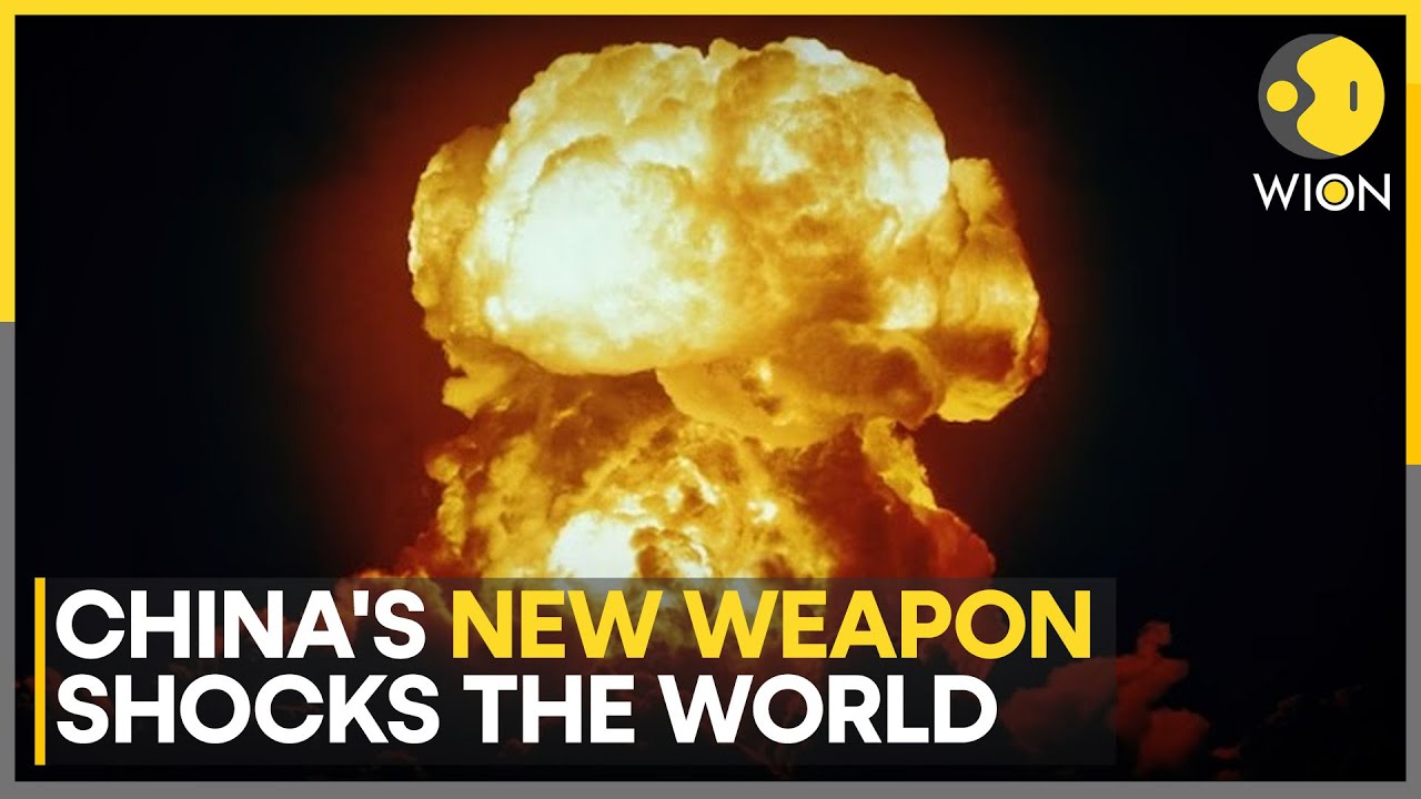 China's New Weapon Shocks The World: Non-Nuclear Blast Sparks Global ...