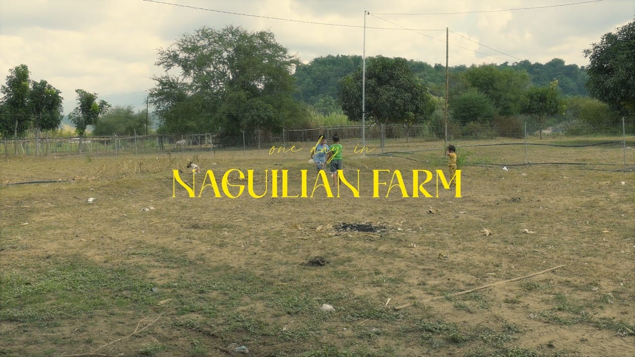a day in the naguilian farm - YouTube