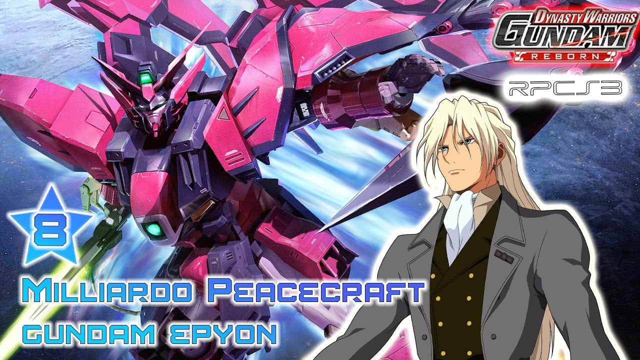 Milliardo Peacecraft Gundam Epyon 8⭐️Mission :DW Gundam Reborn (RPCS3 ...