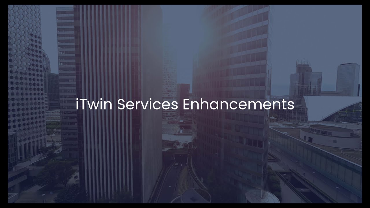 OpenBuildings Designer Update 2023 - iTwin Services Enhancements - YouTube