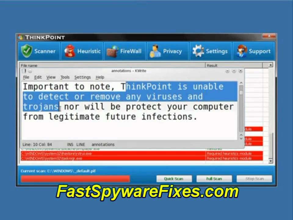 ThinkPoint Virus Removal - YouTube