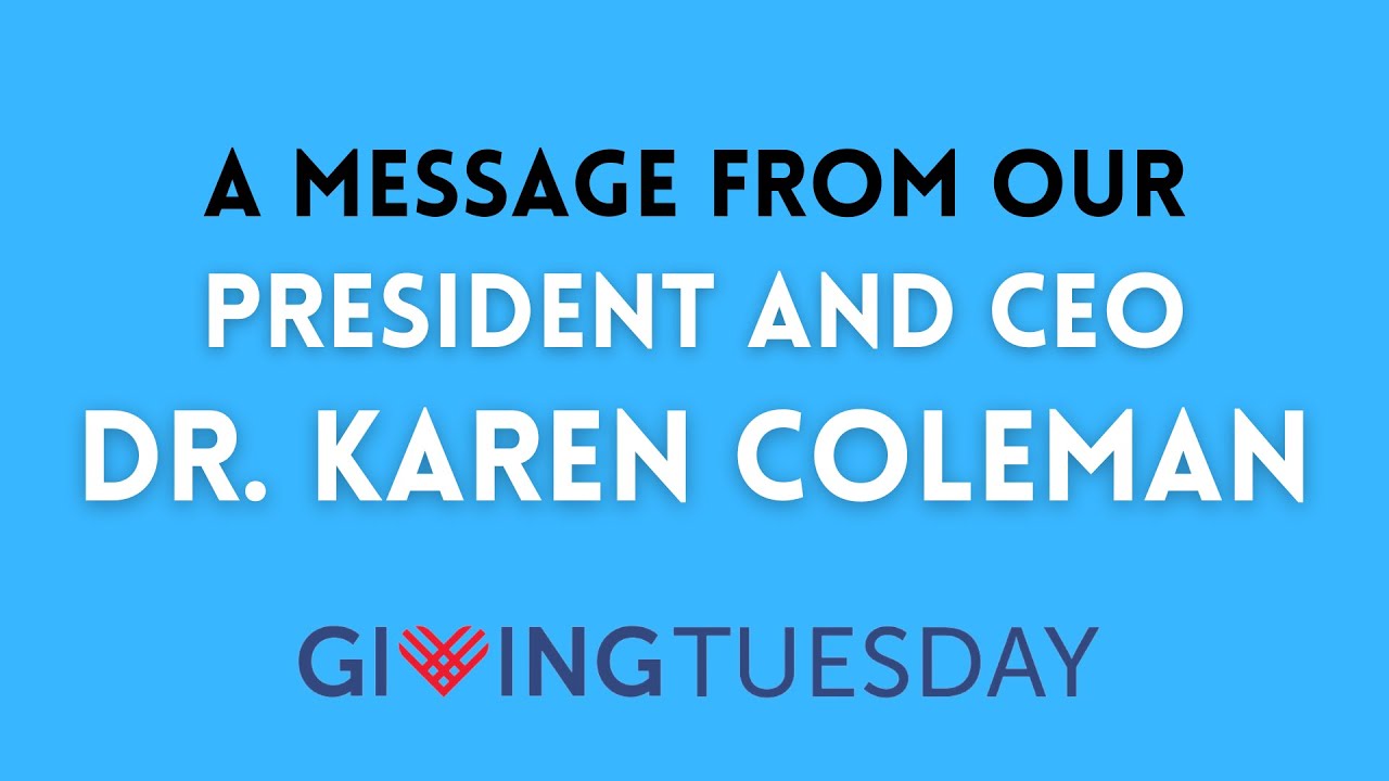 Giving Tuesday 2023 | A Message From the CEO - YouTube