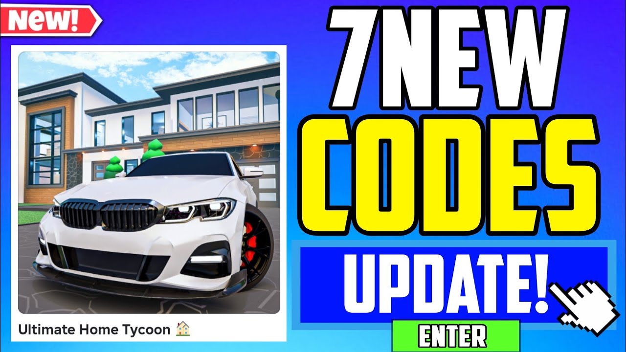 *SECRET UPDATE!* | ULTIMATE HOME TYCOON CODES 2025 (ROBLOX ULTIMATE ...