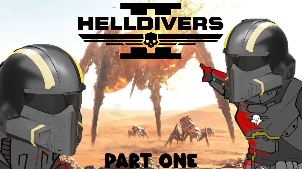 Playing Helldive Difficulty As A Cadet | Helldivers II Part One - YouTube