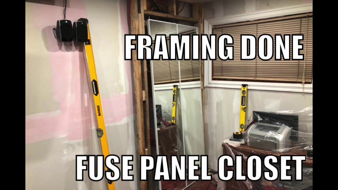 DIY - Framing The Fuse Panel Closet With Twisted Old Used Lumber ...