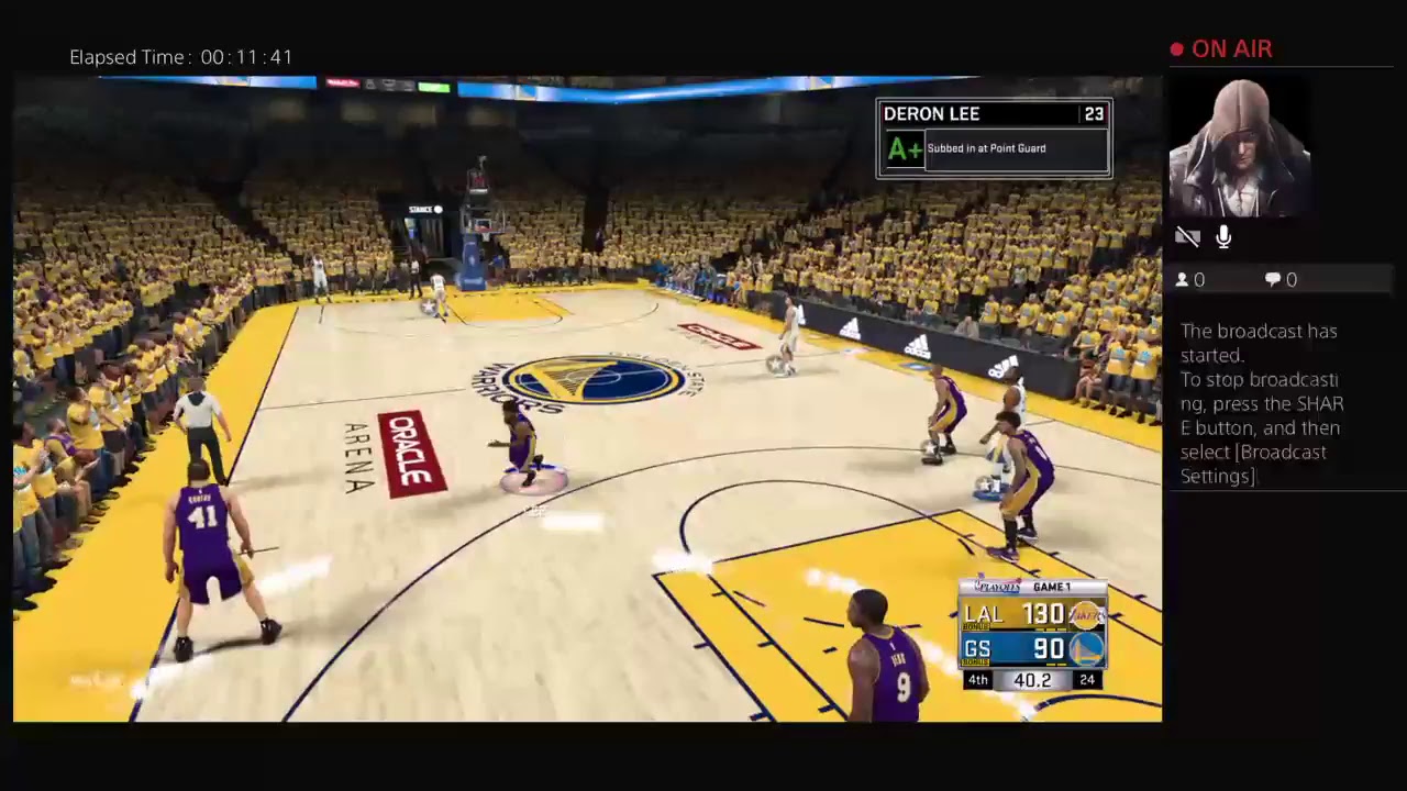 Playing nba 2k - YouTube