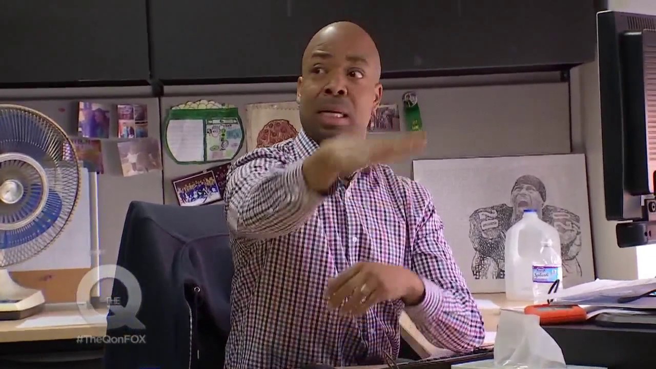 Quincy Harris Does His Best Steve Harvey - YouTube