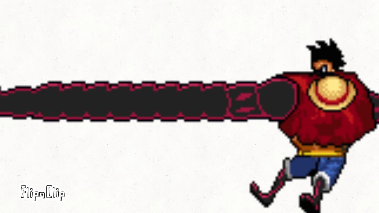 testando sprites do luffy gear 4th - YouTube