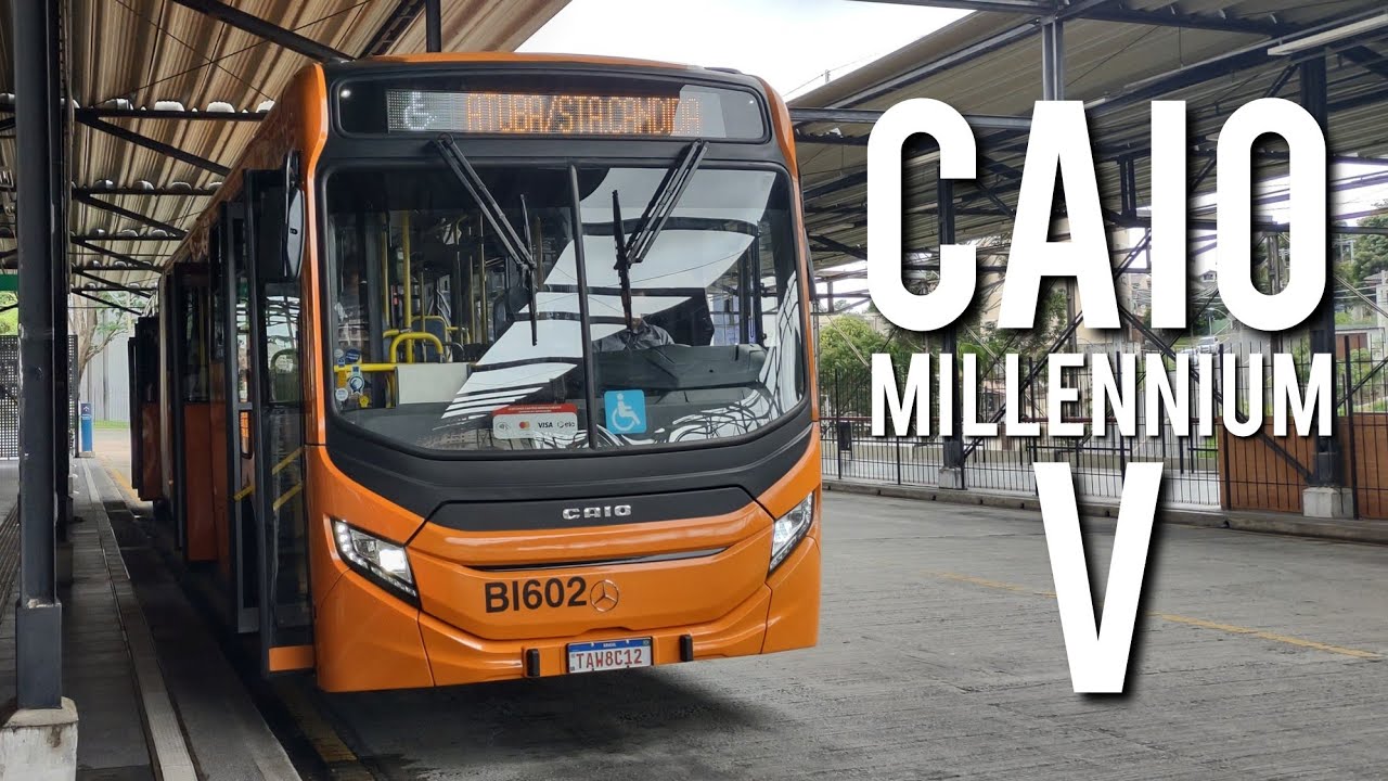 NOVOS ÔNIBUS | Caio Millennium V O500MA euro 6 - YouTube
