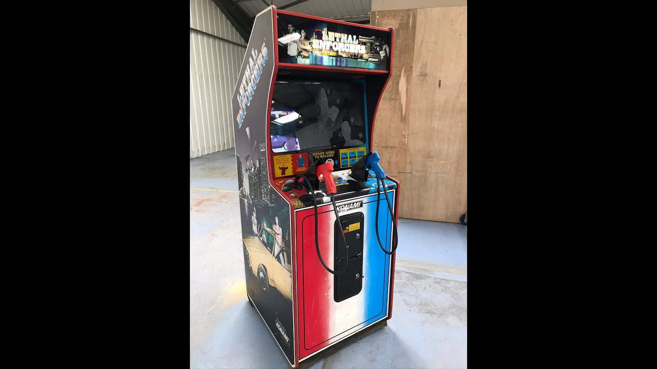 Lethal Enforcers Arcade Game now available at Play Leisure! - YouTube