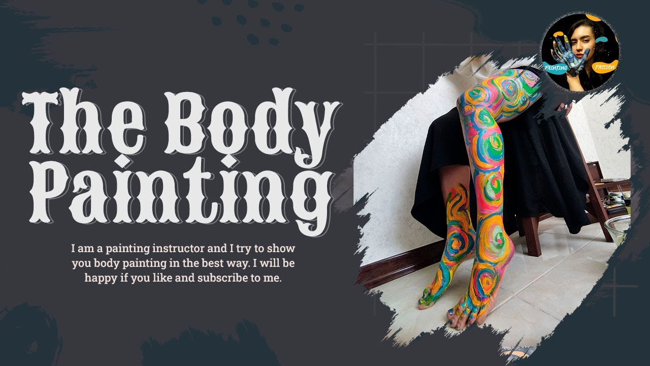 Body painting (completed) || Body painting tutorial - YouTube