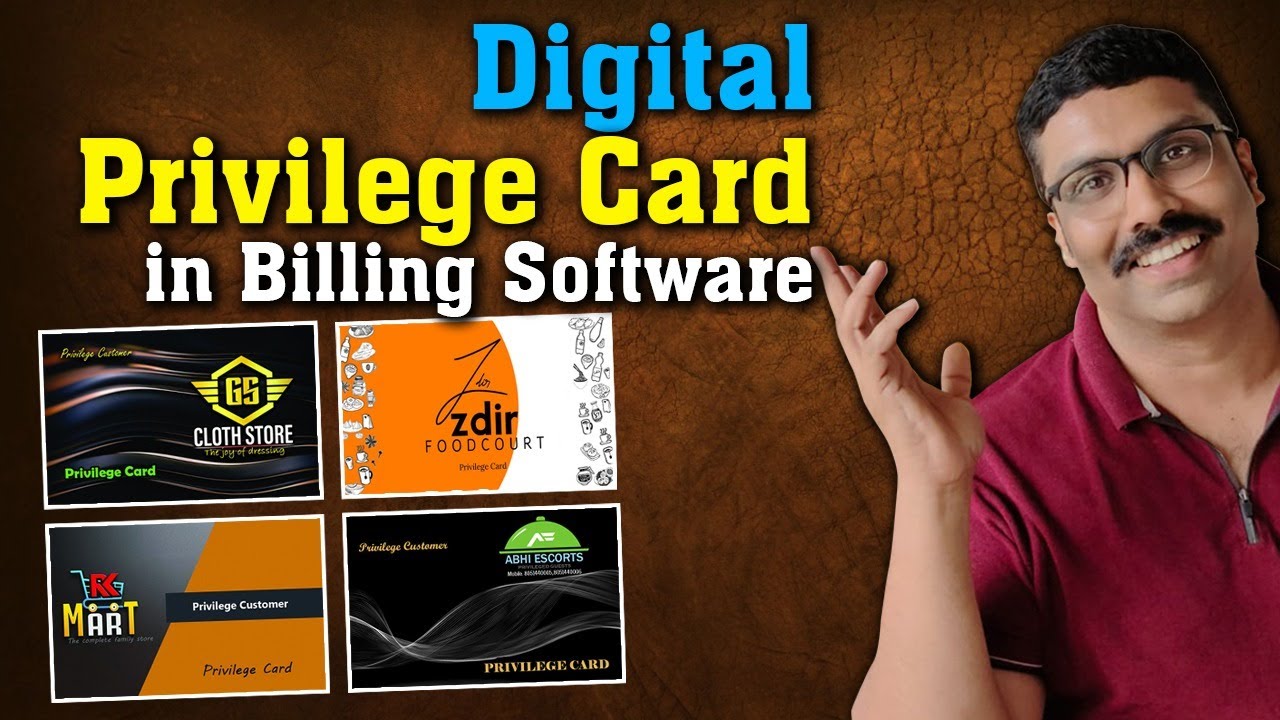 Digital Privilege Card in Retail Billing Software Raintech Software Ltd ...